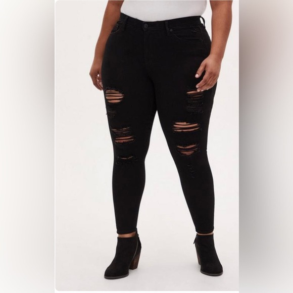 torrid | Jeans | Torrid Sky High Skinny Premium Stretch Highrise Jean ...